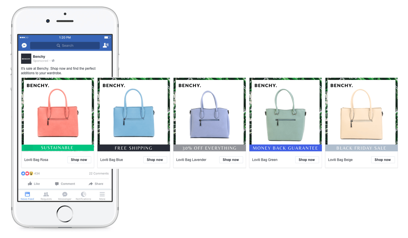 How to customize your Dynamic Product Ads for Facebook