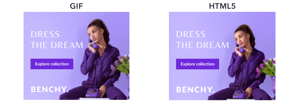 Display ad design: 3 reasons why HTML5 is so much better than GIF